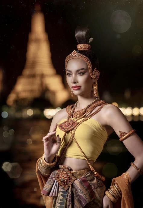 Photo Gallery งามเลอค่า “แอนนา เสืองามเอี่ยม” ในชุดนางนพมาศประจำปี 2565