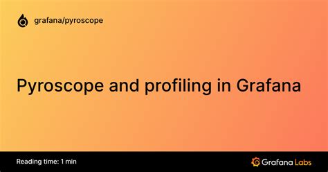 Pyroscope And Profiling In Grafana Grafana Pyroscope Documentation