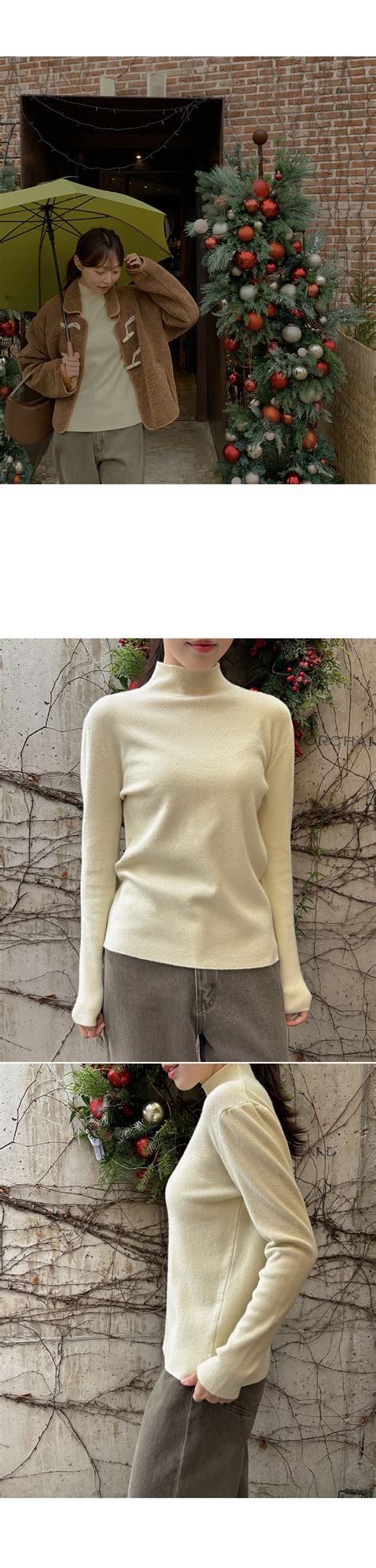 반폴라니트티셔츠10컬러 부드러운 비스코스 반목 폴라니트t 반넥반목터틀넥긴팔쫀득