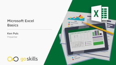 Microsoft Excel 2019 Basic GoSkills