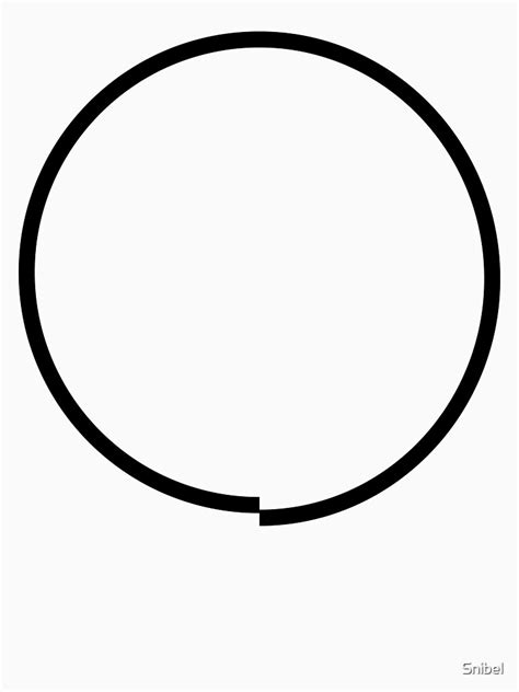 Imperfect Circle T Shirt By Snibel Redbubble