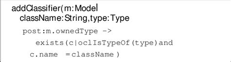 Addclassifier Operation Specification Download Scientific Diagram