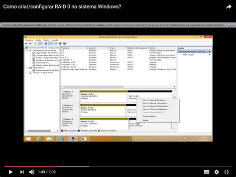 Como Fazer RAID 0 No Windows 7 8 8 1 E 10