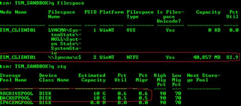 TSM 6 3 Setup Storage Pool Space And Run The First Backup Restore Jackie Chen S IT Workshop