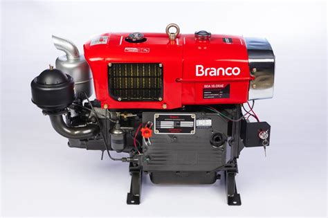 Motor Horizontal Branco Bda 180 Rae 174 Cv Diesel Refrigerado A