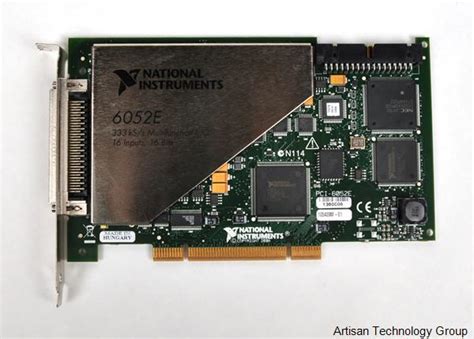 NI PCI E Channel Analog Input Multifunction DAQ ArtisanTG