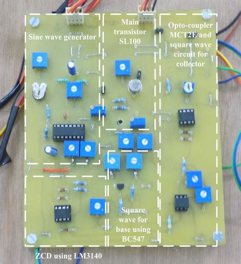 Experimental Setup Showing Main Circuit Only Download Scientific Diagram