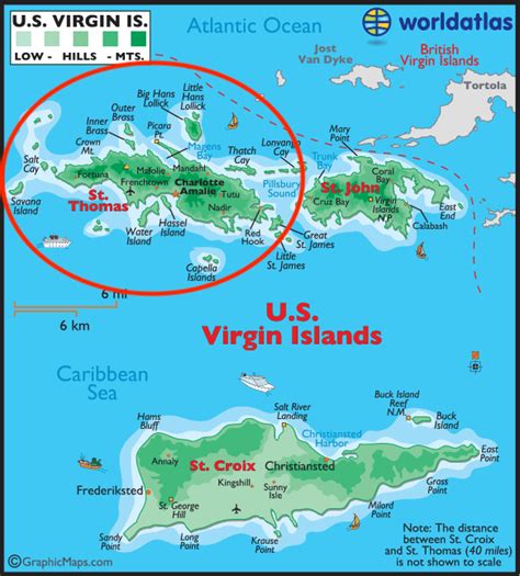 Mapas De Rutas De Senderismo De St Thomas Usvi
