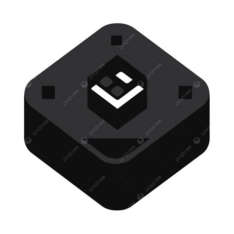 Black Rectangular Box Symbol Vector A Simplistic Black Icon Of Bdf On