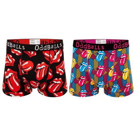 The Rolling Stones Bundle Mens Boxer Shorts 2 Pack