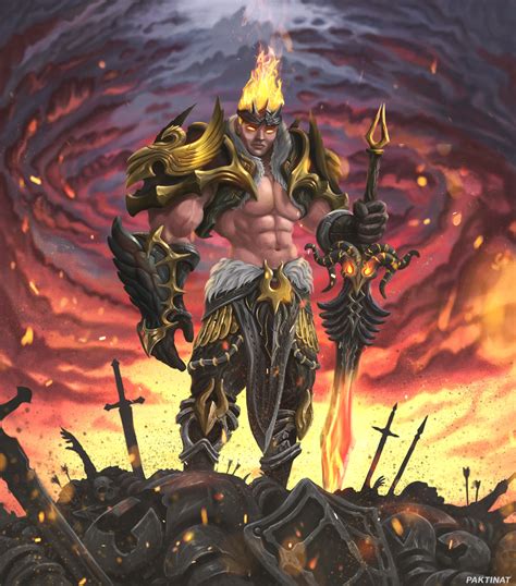 Wrath Of God Art Mtg Wrath Of God Signed By Quinton Hoover Ebay