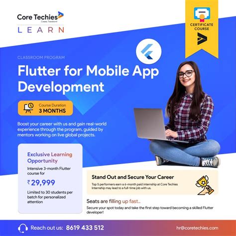Core Techies On Linkedin Fluttertraining Coretechies Appdevelopment Careergrowth Bikaner