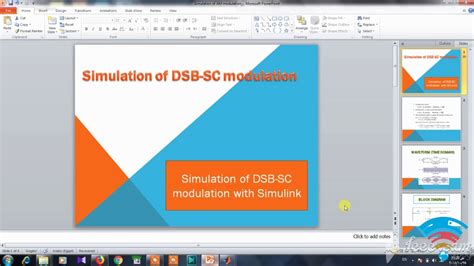 Simulate Dsb Sc With Simulink Matlab Youtube