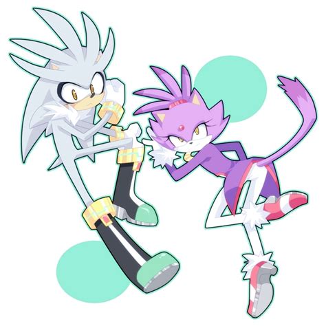 Silver And Blaze Sonic The Hedgehog Fan Art 27494599 Fanpop