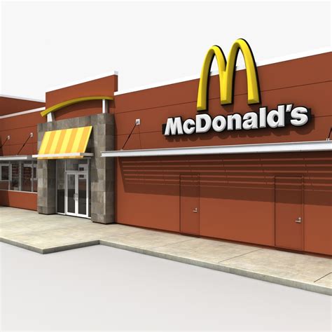 Mcdonald S Restaurant Building Max