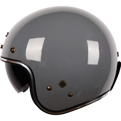 Jual New Njs Nx 2 Solid List Chrome Helm Retro Njs Helm Bogo Njs Bogo Njs Polos Njs