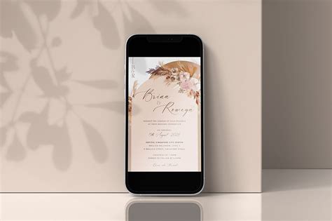 Rustic Arc Digital E Invite Dreamweavers