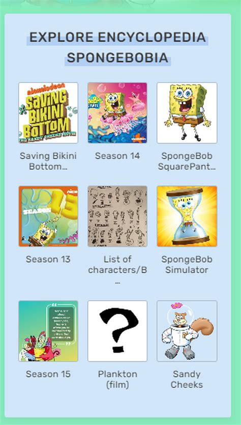 Discuss Everything About Encyclopedia Spongebobia Fandom