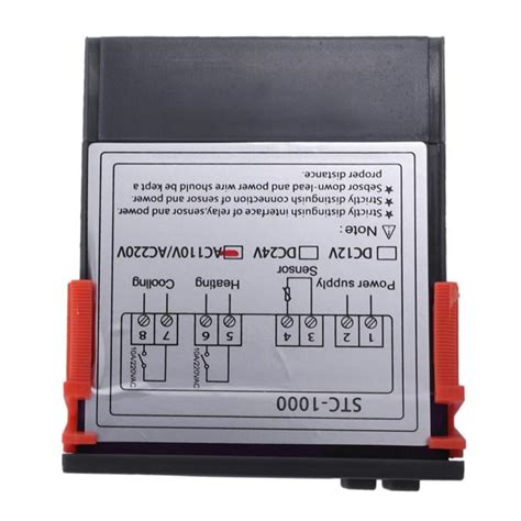 Sriwen 2x 220v Digital Stc 1000 Temperature Controller Thermostat Regulator Sensor Probe Daraz