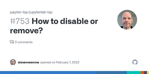 How To Disable Or Remove · Issue 753 · Jupyter Lspjupyterlab Lsp