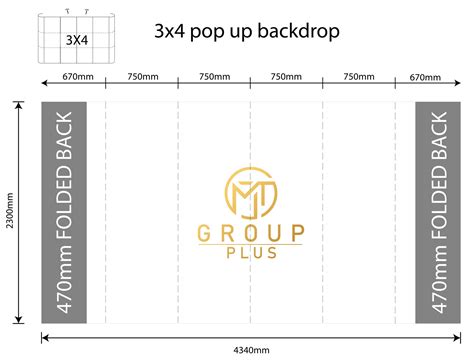 Straight 4x3 Popup Backdrop Booth Rental Malaysia Booth Design And Build Booth Ideas And Setup