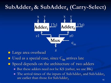 Ppt A Timing Driven Synthesis Approach Of A Fast Four Stage Hybrid Adder In Sum Of Products