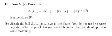 Solved Problem 6 A Prove That Chegg Com