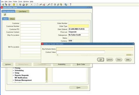 Oracle Apps Descriptive Flexfields