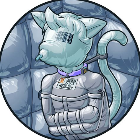 Rule 34 Anthro Asylum Barcode Breathable Gag Clothing Collar Domestic Cat Faceless Felid