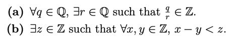 Solved Find The Negation Of Each Of The Following