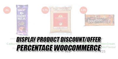 Display Product Discount Offer Percentage WooCommerce EXEIdeas Let S Your Mind Rock