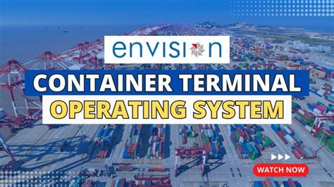 Rama Raju On Linkedin Envision Container Terminal Operating System Ctos