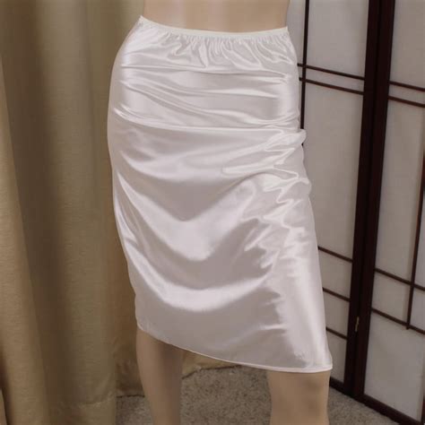Satin Half Slips Etsy