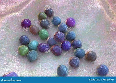 Bacteria Methicillin Resistant Staphylococcus Aureus Mrsa Stock Illustration