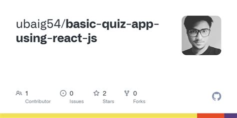 Basic Quiz App Using React Js Public Index Html At Master Ubaig54