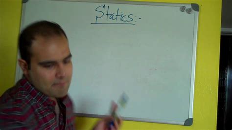 Statics Lesson 1 Youtube