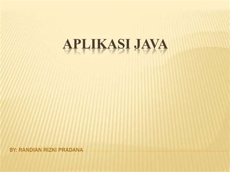 Ppt Java Pptx