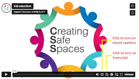 Creating Safe Spaces V4 Online Module Creating Safe Spaces