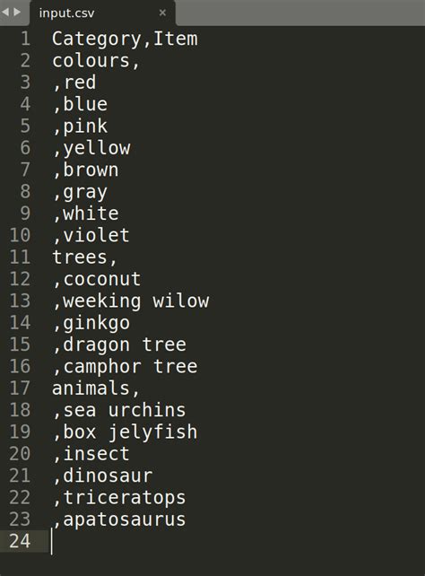 shell script organising column and items based on corresponding value from different column