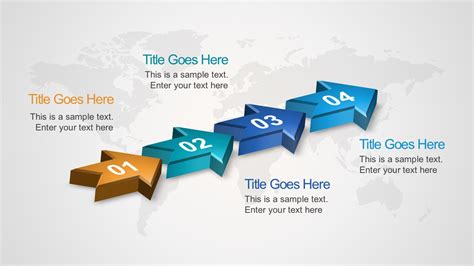 3d Infographic Elements For Powerpoint Slidemodel