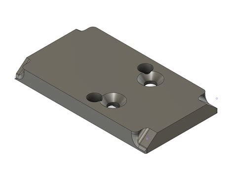 Free 3d File Tokyo Marui Tm Fnx 45 Trijicon Rmr Plate・3d Printable Design To Download・cults