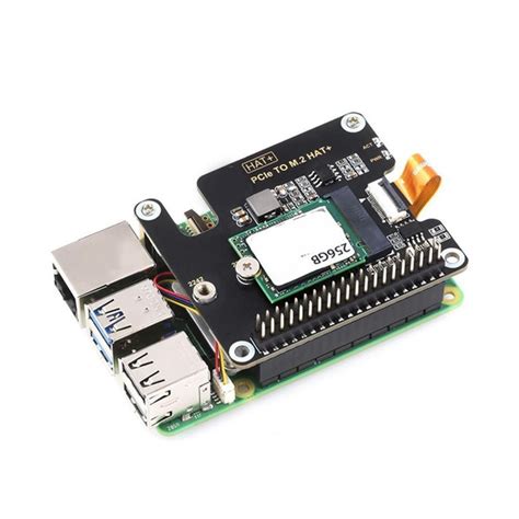 Плата адаптера Ssd для Raspberry Pi 5 Pcie до M 2 Nvme Hat купить с доставкой по выгодным