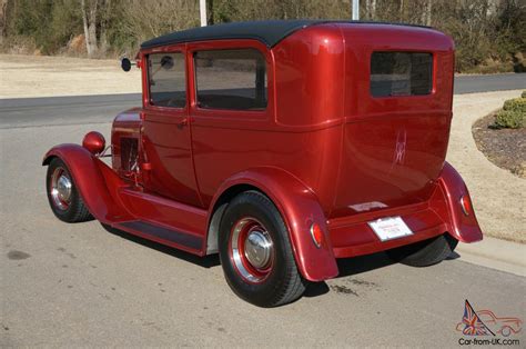 1929 Ford Model A 2 Door Sedan Steel 1934 Style Wheels