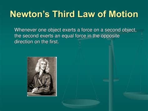 PPT Newtons Third Law Of Motion PowerPoint Presentation Free Download ID
