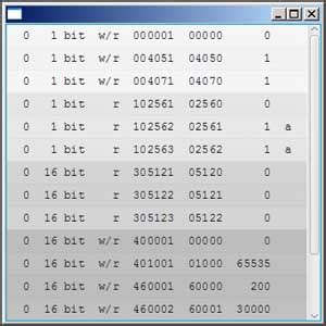Modbus TCP PLC Simulator