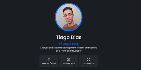 GitHub TiagoDiass Github Overview Octocat A Web Application Where Github Users Can Search
