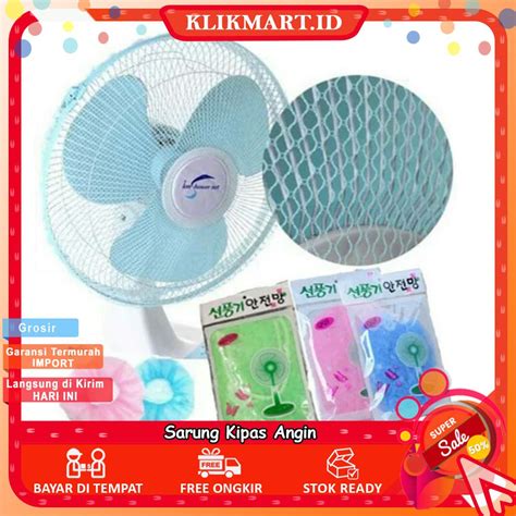 Jual Km Sarung Kipas Pembungkus Penutup Pelindung Kipas Angin Jaring Sarung Kipas Murah
