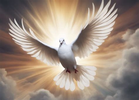 Holy Spirit Descending Like A Dove Ai Generated Artwork Nightcafe Creator