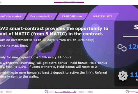 Matic Fomo V2 Get Rewards At Polygon Dappexpert
