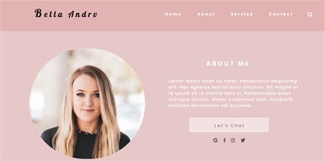 GitHub Baxtiyorabdullayev LandingPage BellaAndrv Landing Page Bella Andrv S Portfolio